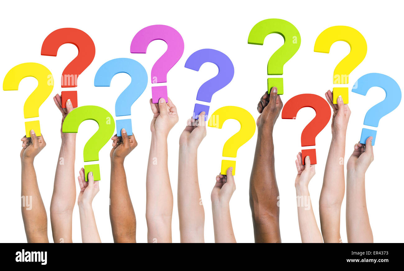 Q question mark hi-res stock photography and images - Alamy