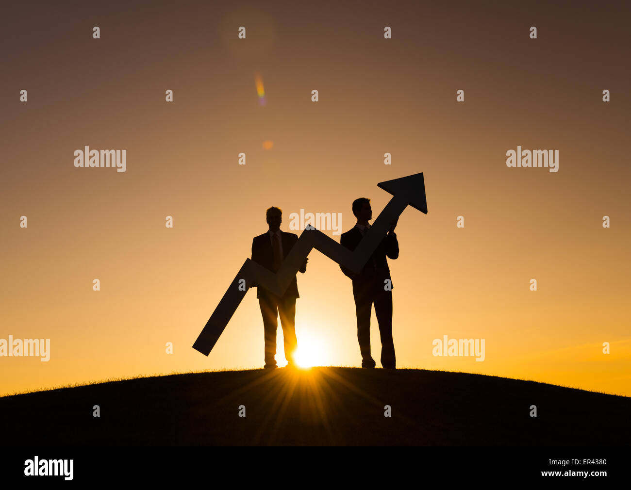 Increase graph hi-res stock photography and images - Alamy