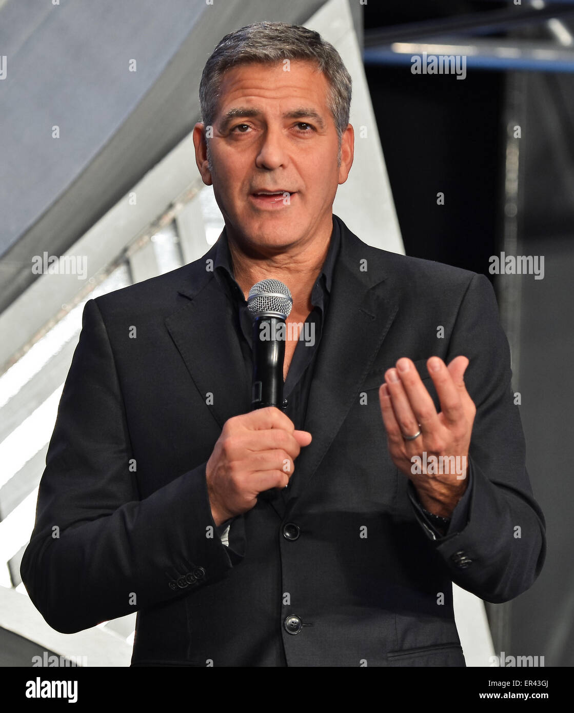 George Clooney, May 25, 2015, Tokyo, Japan : Actor George Clooney ...