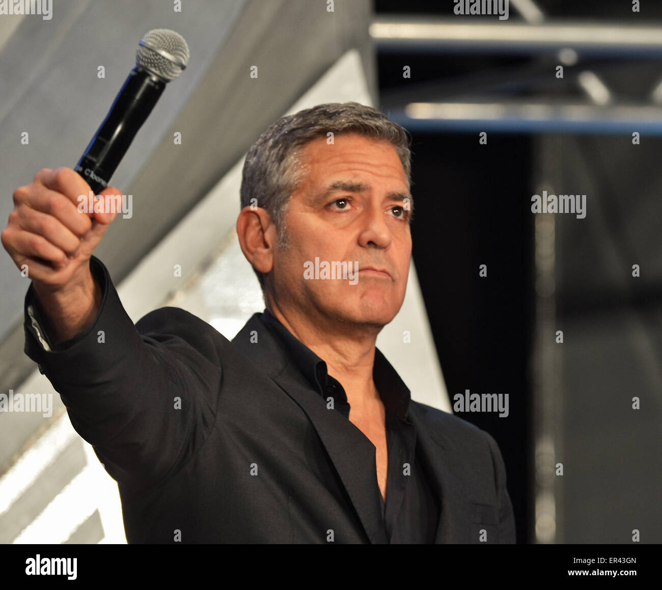 George Clooney, May 25, 2015, Tokyo, Japan : Actor George Clooney ...