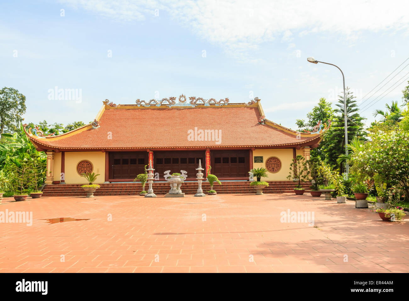 Vietnam temple in Hanoi, Vietnam Stock Photo - Alamy