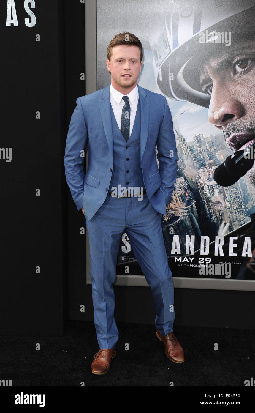 Los Angeles, California, USA. 26th May, 2015. Hugo Johnstone-Burt ...