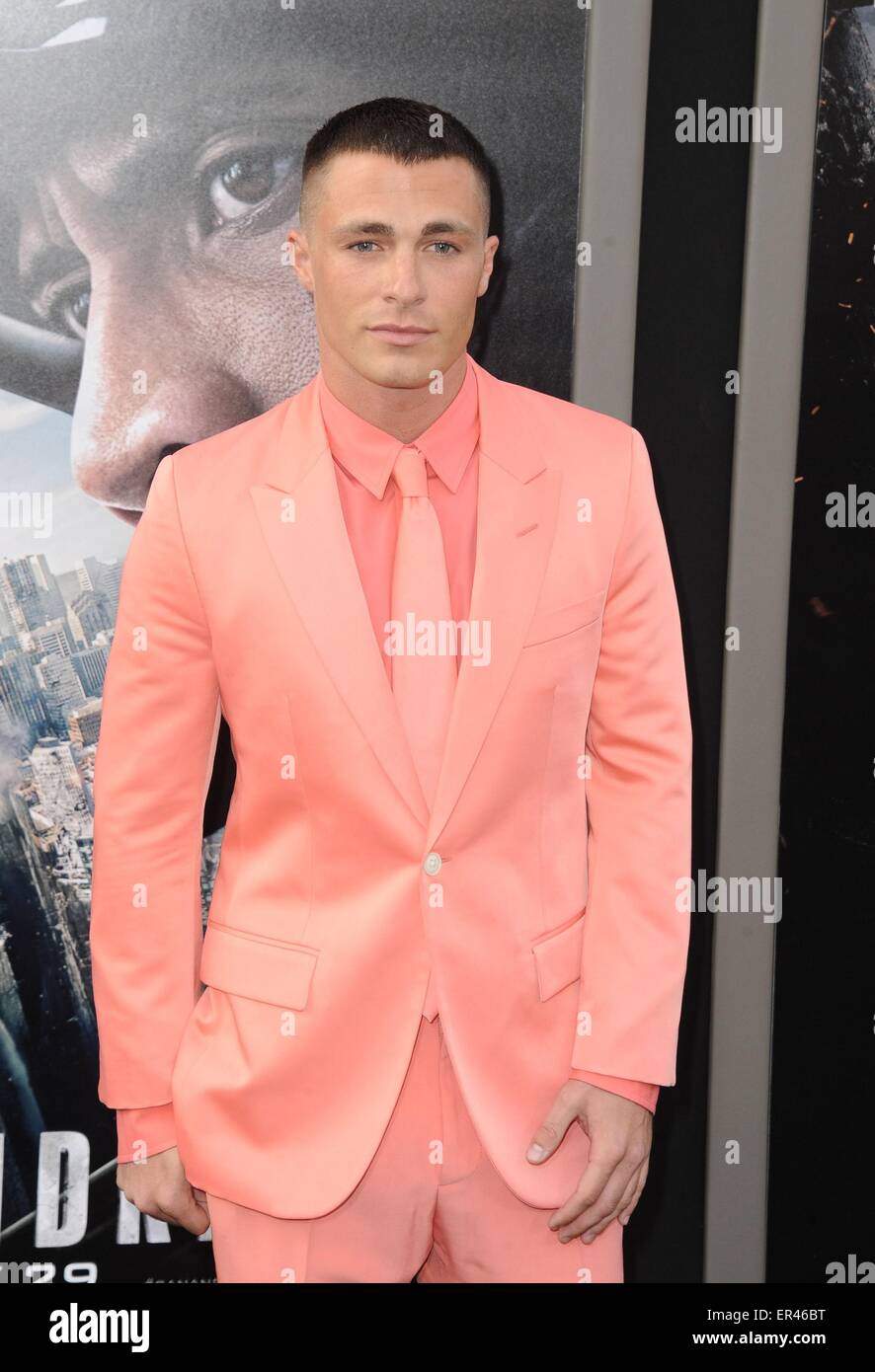 Los Angeles, CA, USA. 26th May, 2015. Colton Haynes at arrivals for SAN ...