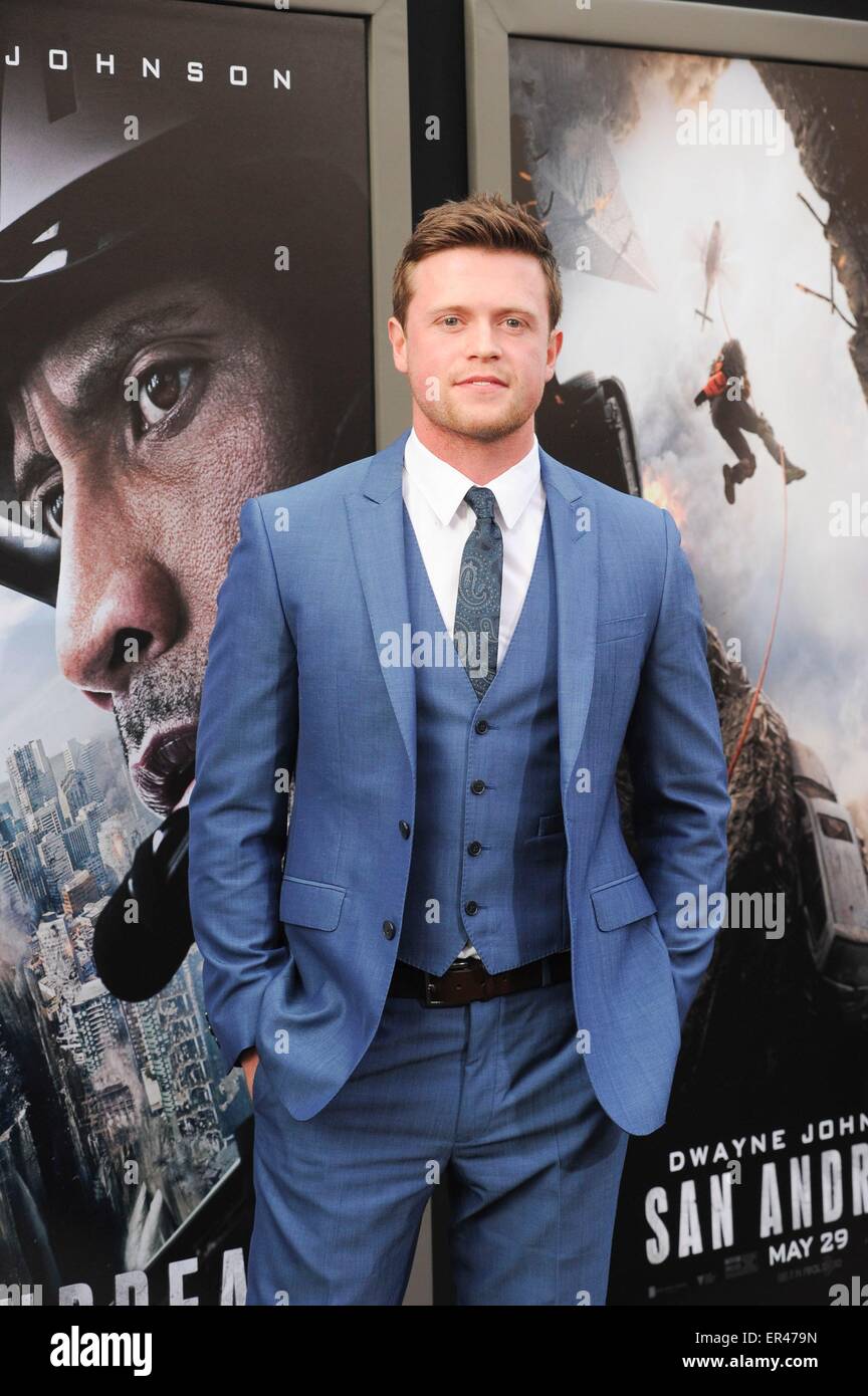 Los Angeles, CA, USA. 26th May, 2015. Hugo Johnstone- Burt at arrivals ...