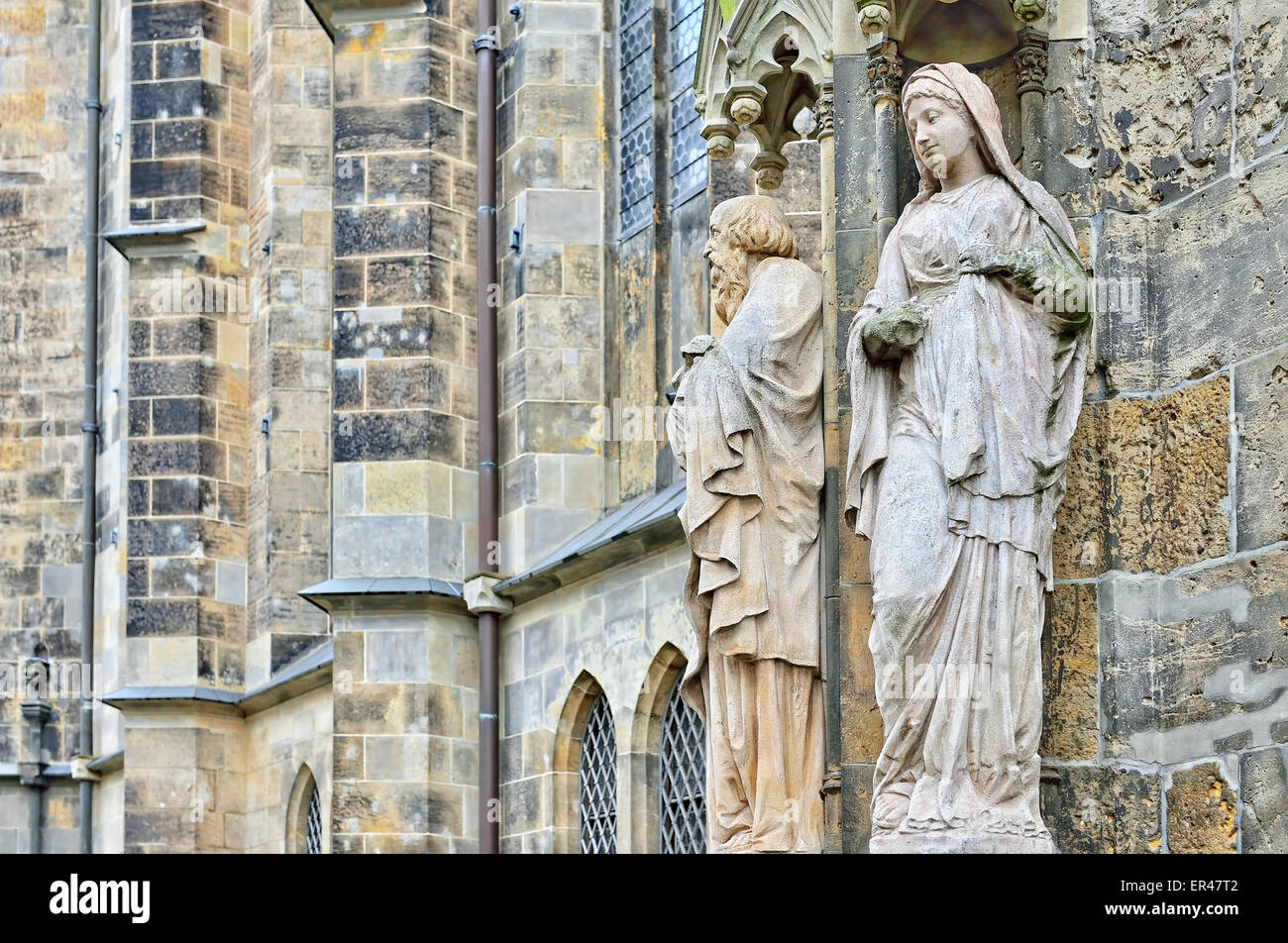 Germany leipzig church church window hi-res stock photography and ...
