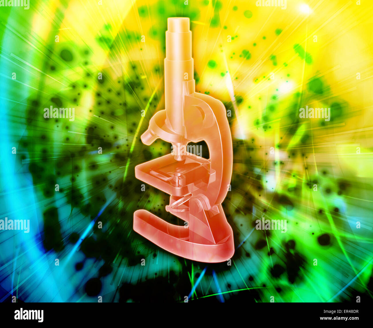 Abstract background digital collage concept illustration medical ...