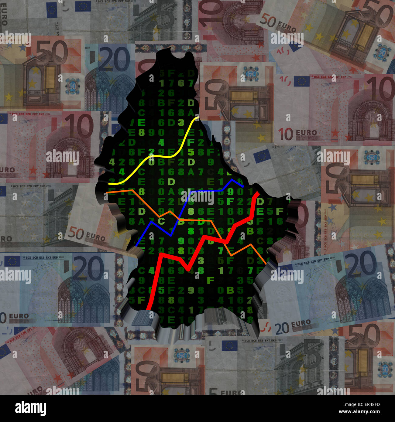 Luxembourg graph hi-res stock photography and images - Alamy