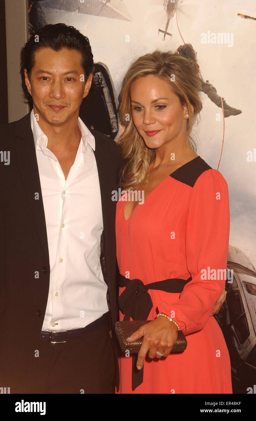 Hollywood, California, USA. 26th May, 2015. Will Yun Lee & Wife attend ...