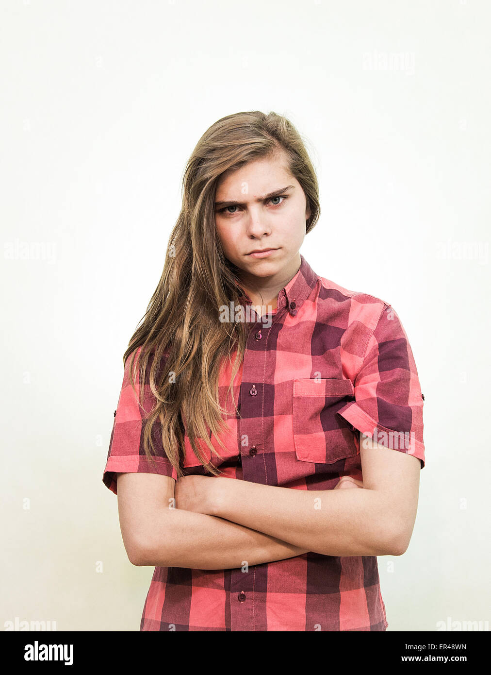 Adult aggressive angry attractive hi-res stock photography and images ...