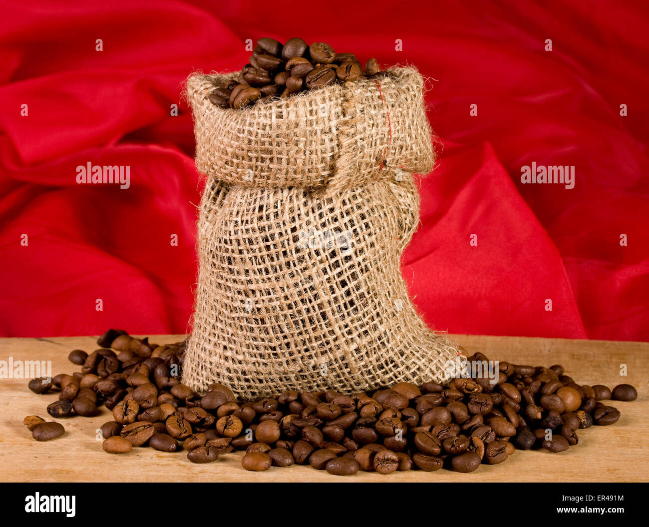 bag of coffee Stock Photo - Alamy
