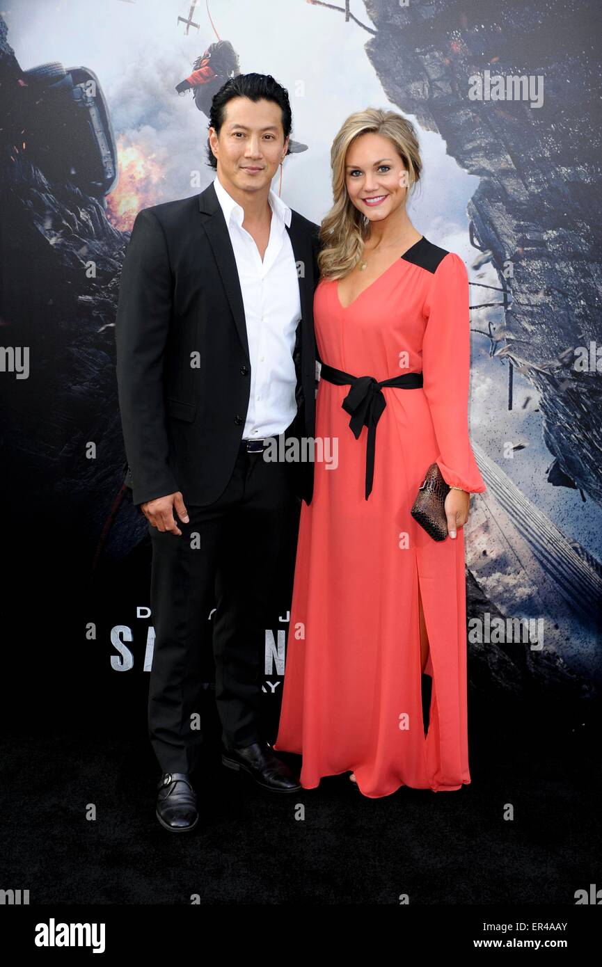 Los Angeles, California, USA. 26th May, 2015. Will Yun Lee San Andreas ...