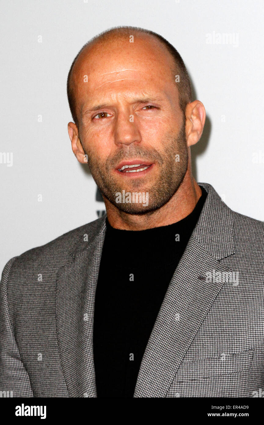 Berlin, Germany. 26th May, 2015. British actor Jason Statham attends ...
