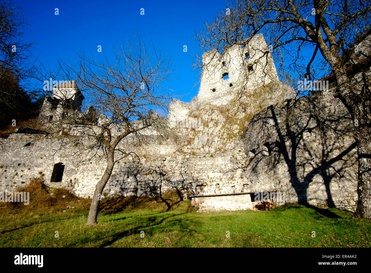 Slovenia grad kamen kamen castle hi-res stock photography and images ...