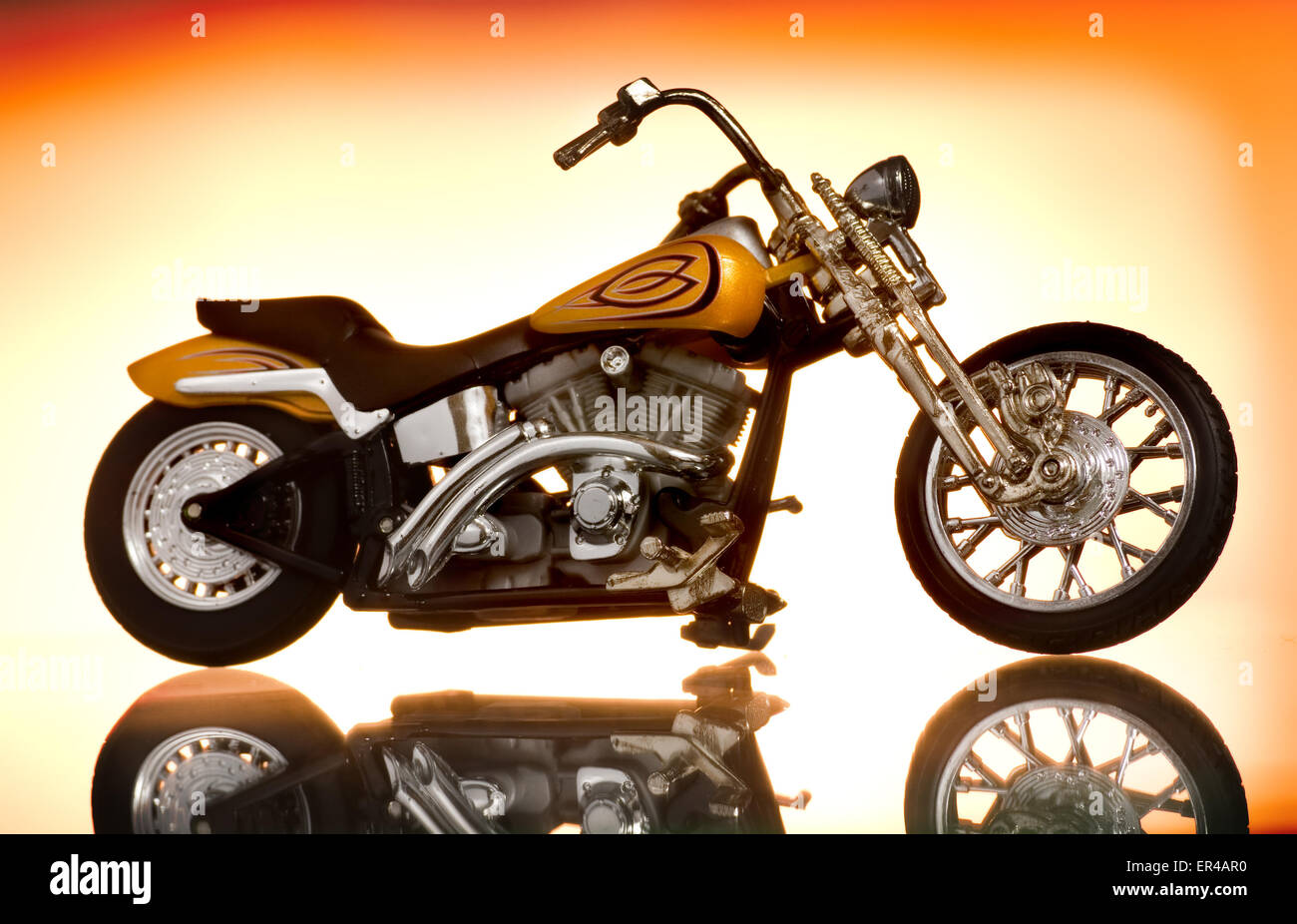 Motorcycle on abstract background Stock Photo - Alamy