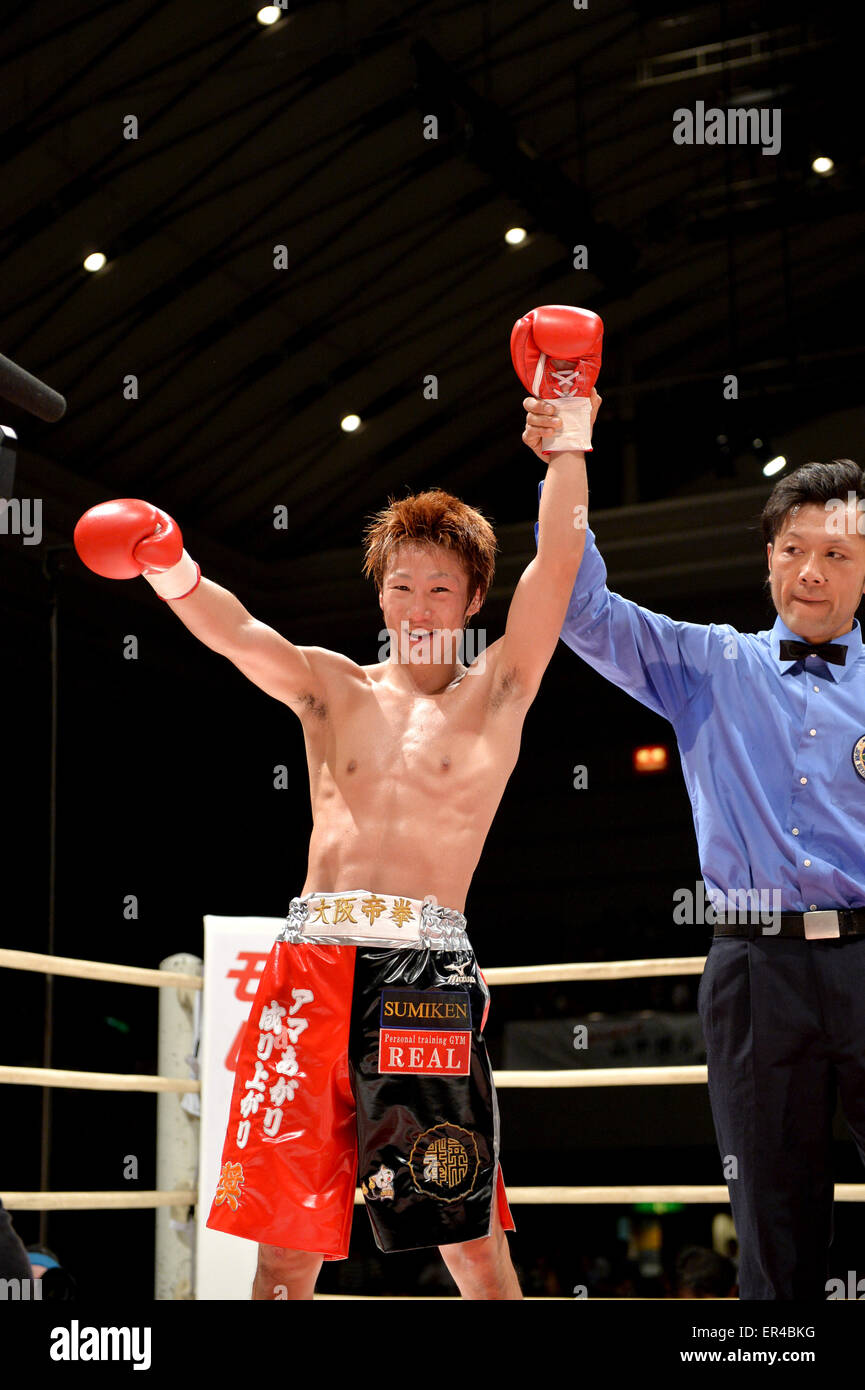 Osaka, Japan. 16th Apr, 2015. Sho Nakazawa (JPN) Boxing : Sho Nakazawa ...