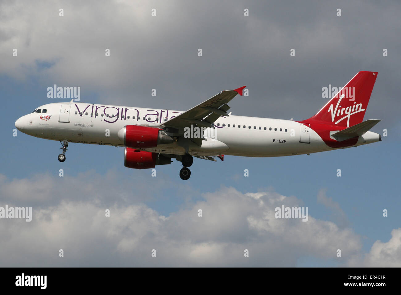 Virgin Little Red Logo Virgin Atlantic, A320
