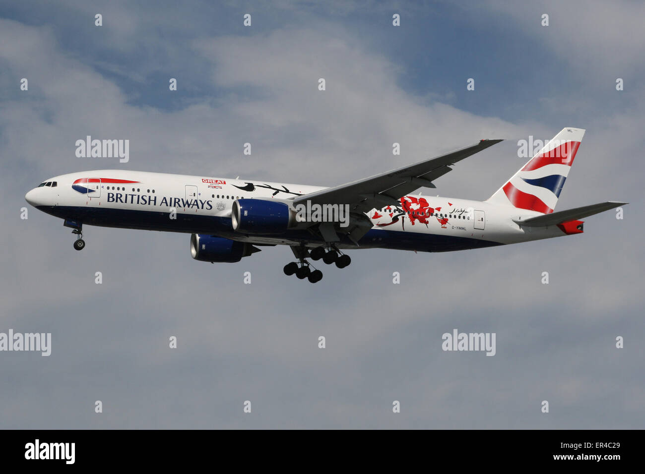BA BRITISH AIRWAYS 777 Stock Photo - Alamy