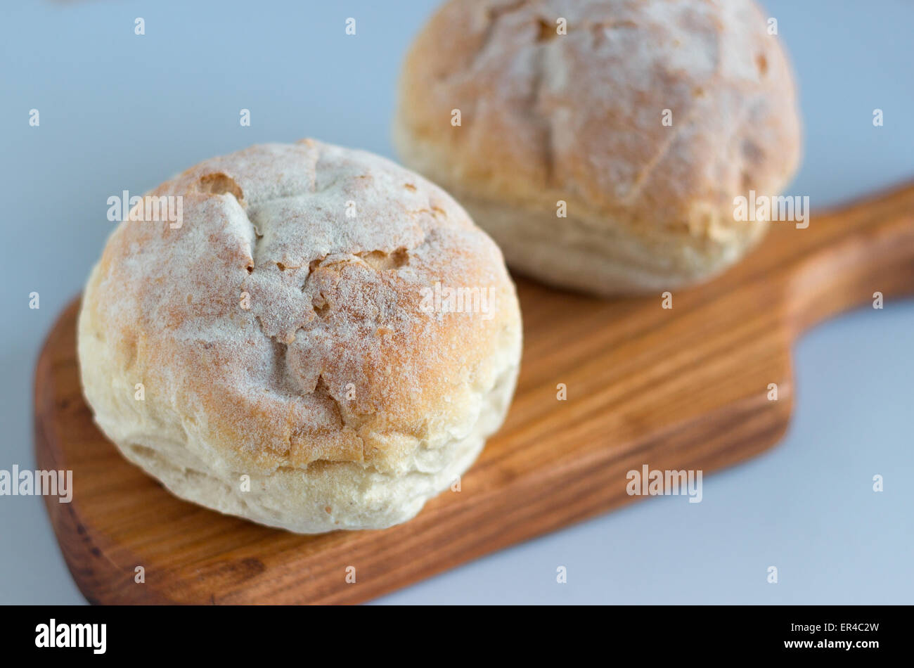 Individual bread loaves Stock Photo - Alamy