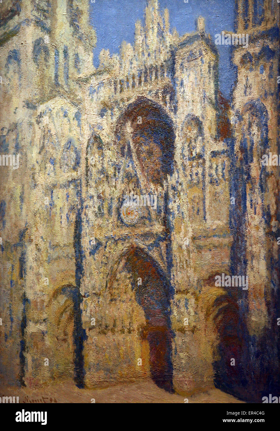 Rouen cathedral claude monet hi-res stock photography and images - Alamy