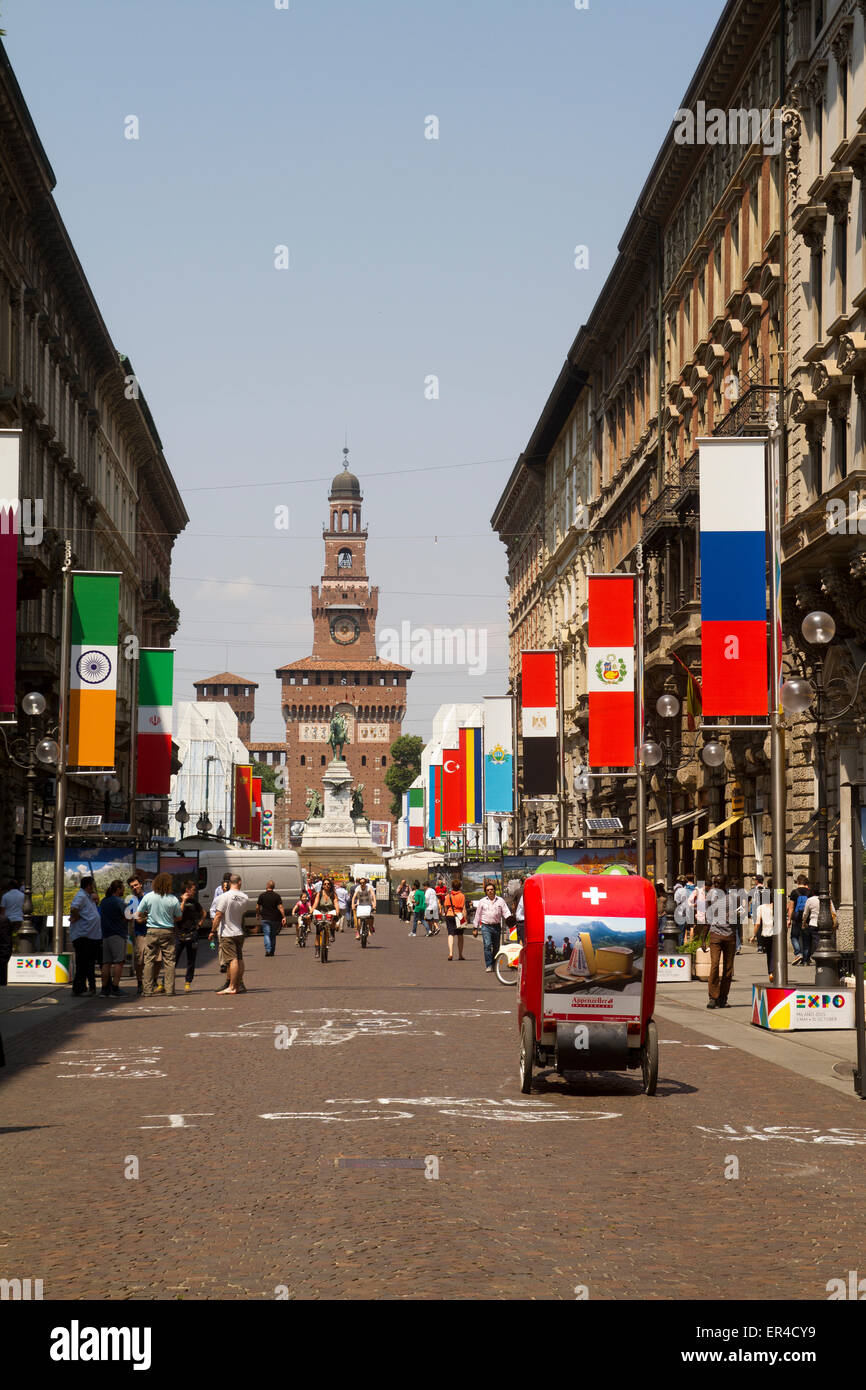 Via dante hi-res stock photography and images - Alamy