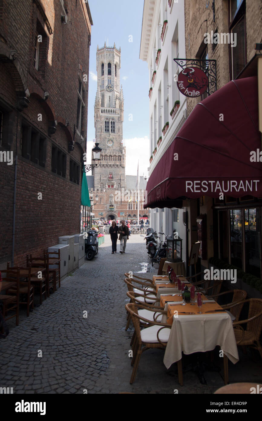Belfort symbol city bruges hi-res stock photography and images - Alamy