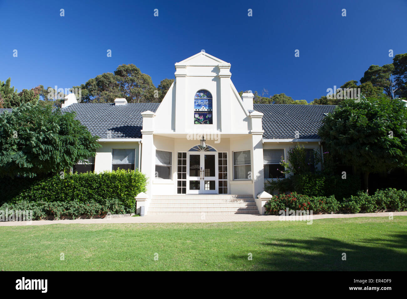 Main lodge and recetion building of Cape Lodge resort in the Margaret ...