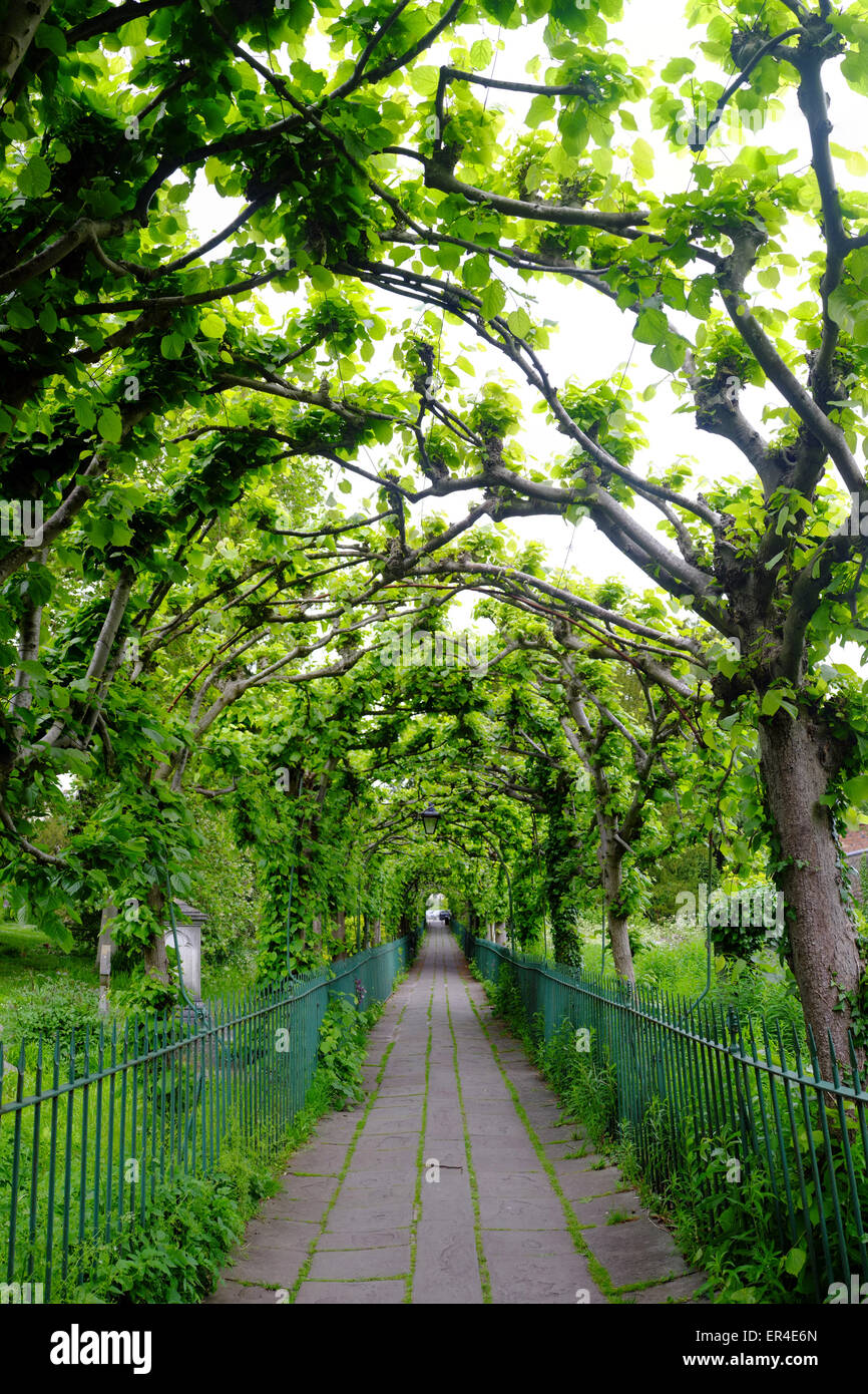 Arched footpath hi-res stock photography and images - Alamy