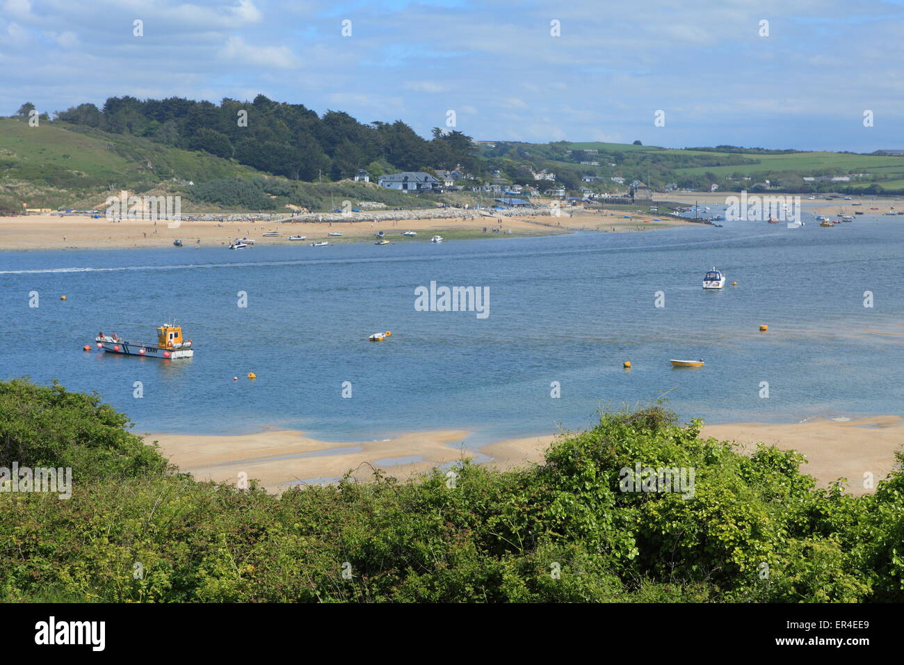 Camel estuary - Padstow, North Cornwall, England, UK Stock Photo - Alamy