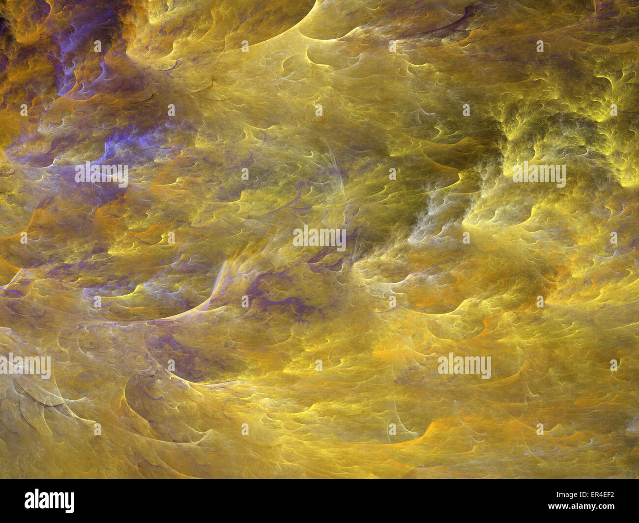 Abstract shapes made of fractal textures Stock Photo - Alamy