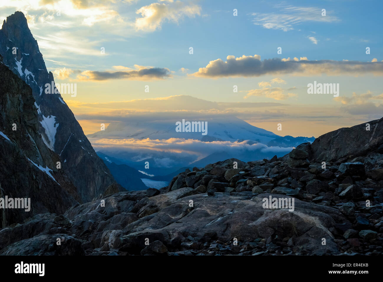 Mountains, the North Caucasus Stock Photo - Alamy