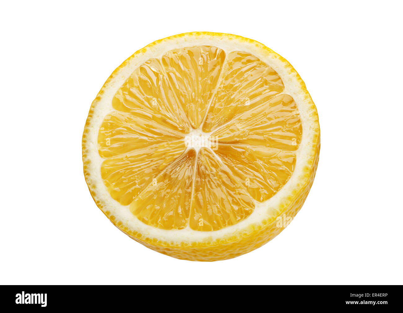 Lemon citrus fruit closeup isolated on white Stock Photo - Alamy