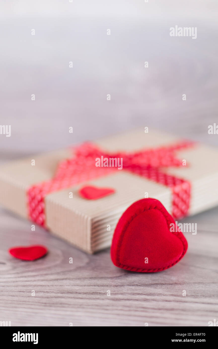 Valentines day present Stock Photo - Alamy