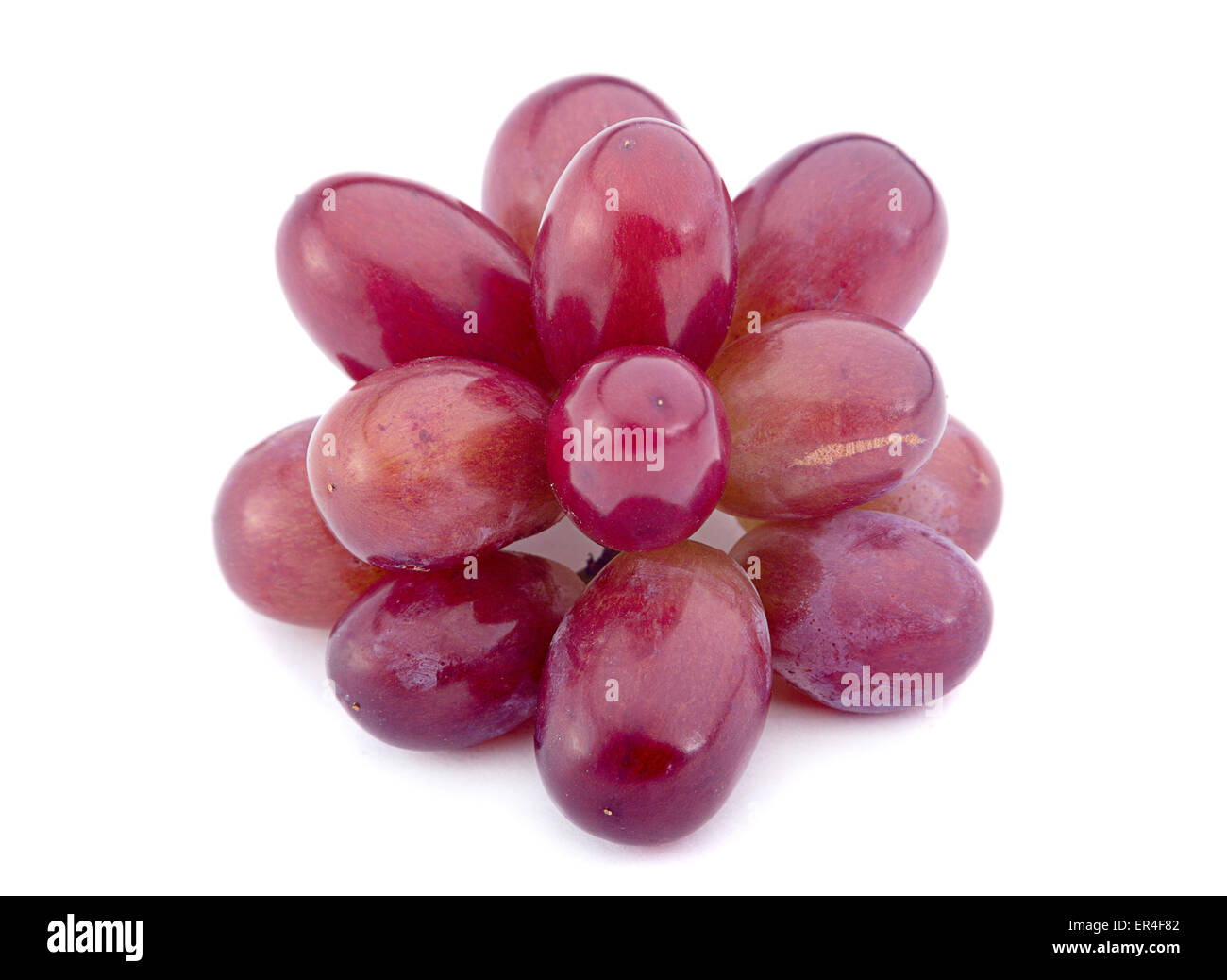 Violet grape fruit isolated on white Stock Photo - Alamy