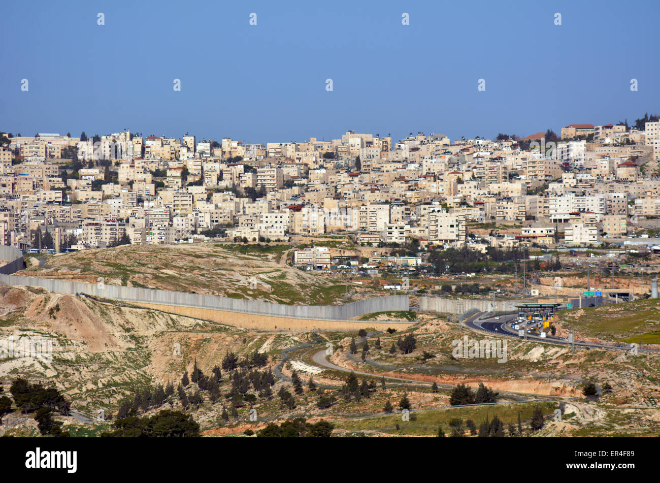 West Bank Barrier Landscape High Resolution Stock Photography and ...