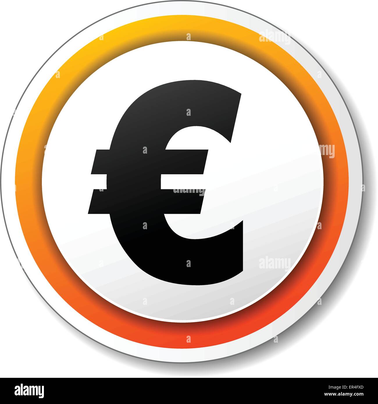 Euro sign sticker hi-res stock photography and images - Alamy
