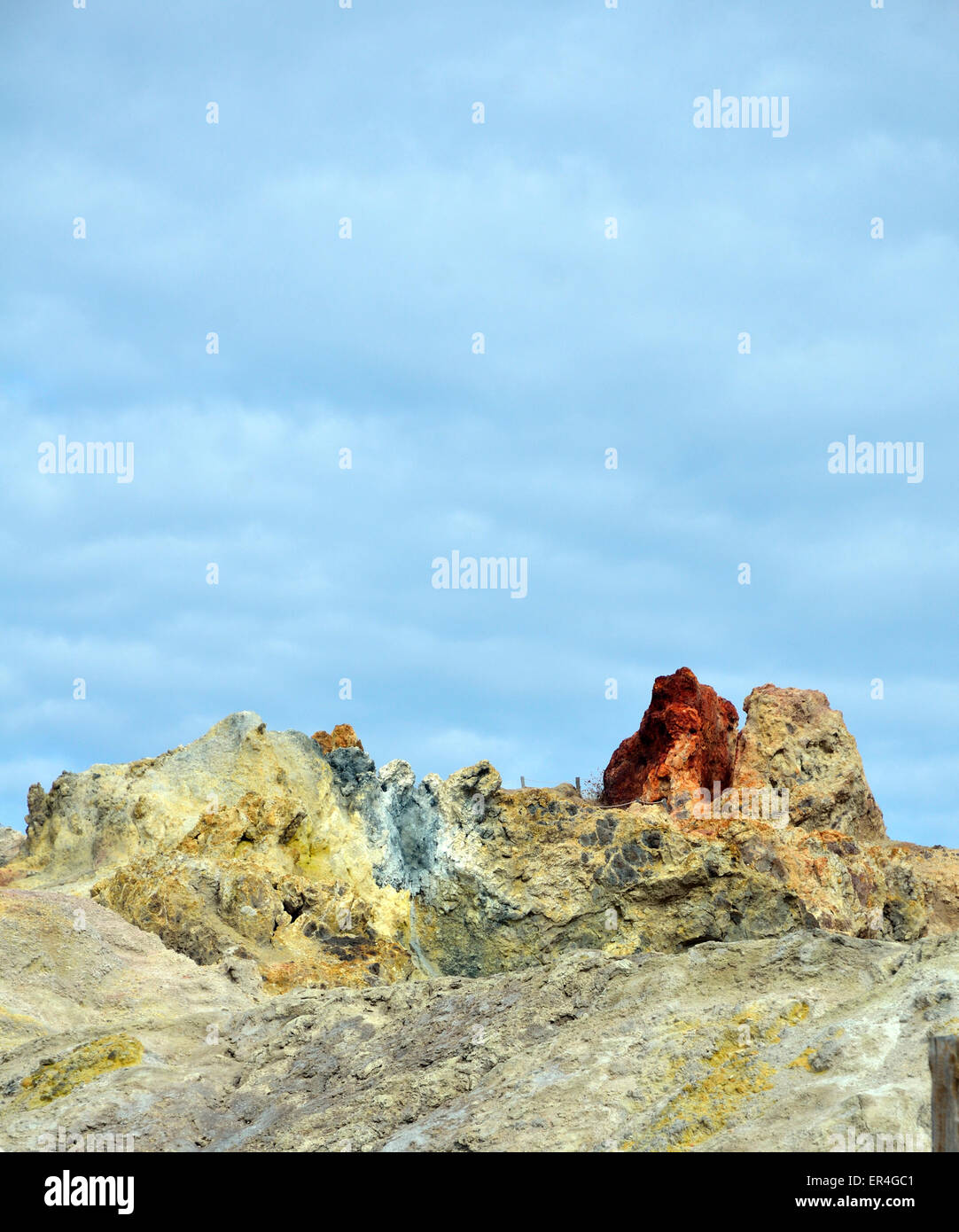 Volcano, Vulcano, Aeolian Islands, Sicily, Italy, Europe Stock Photo ...