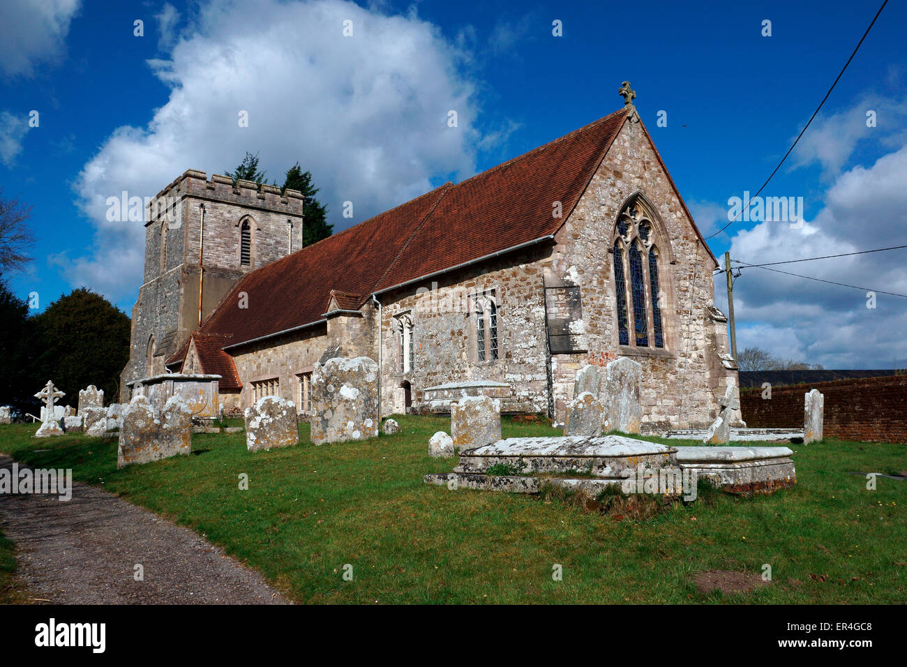 ALL SAINTS, C OF E, DIBDEN Stock Photo - Alamy