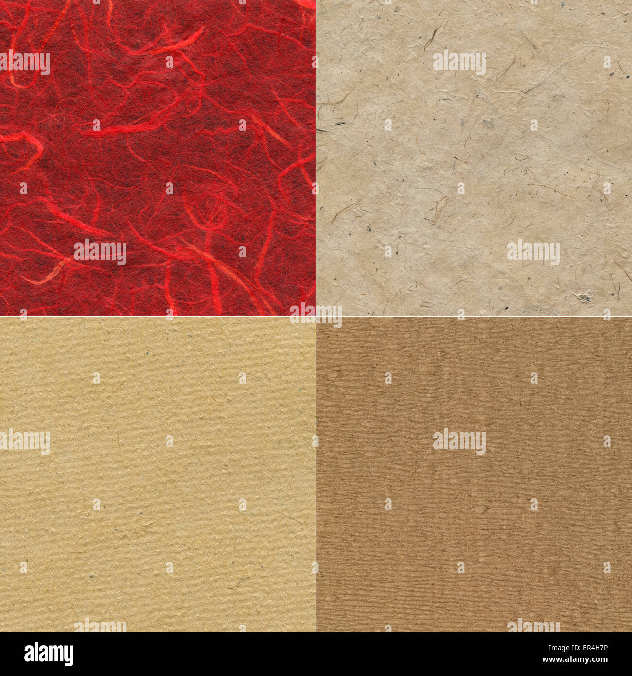 Big size set of various handmade paper textures Stock Photo - Alamy
