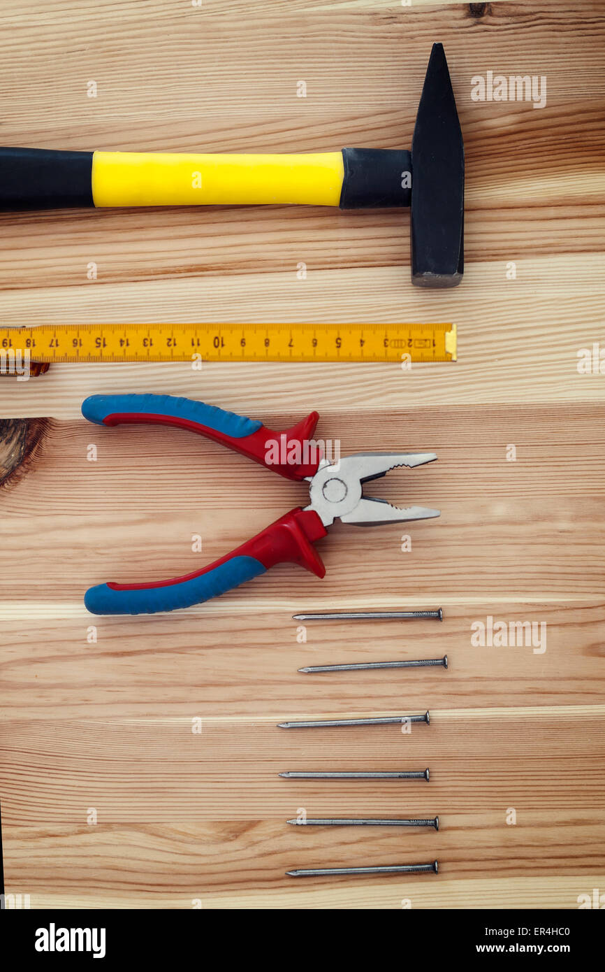 Builders tape measure hi-res stock photography and images - Alamy