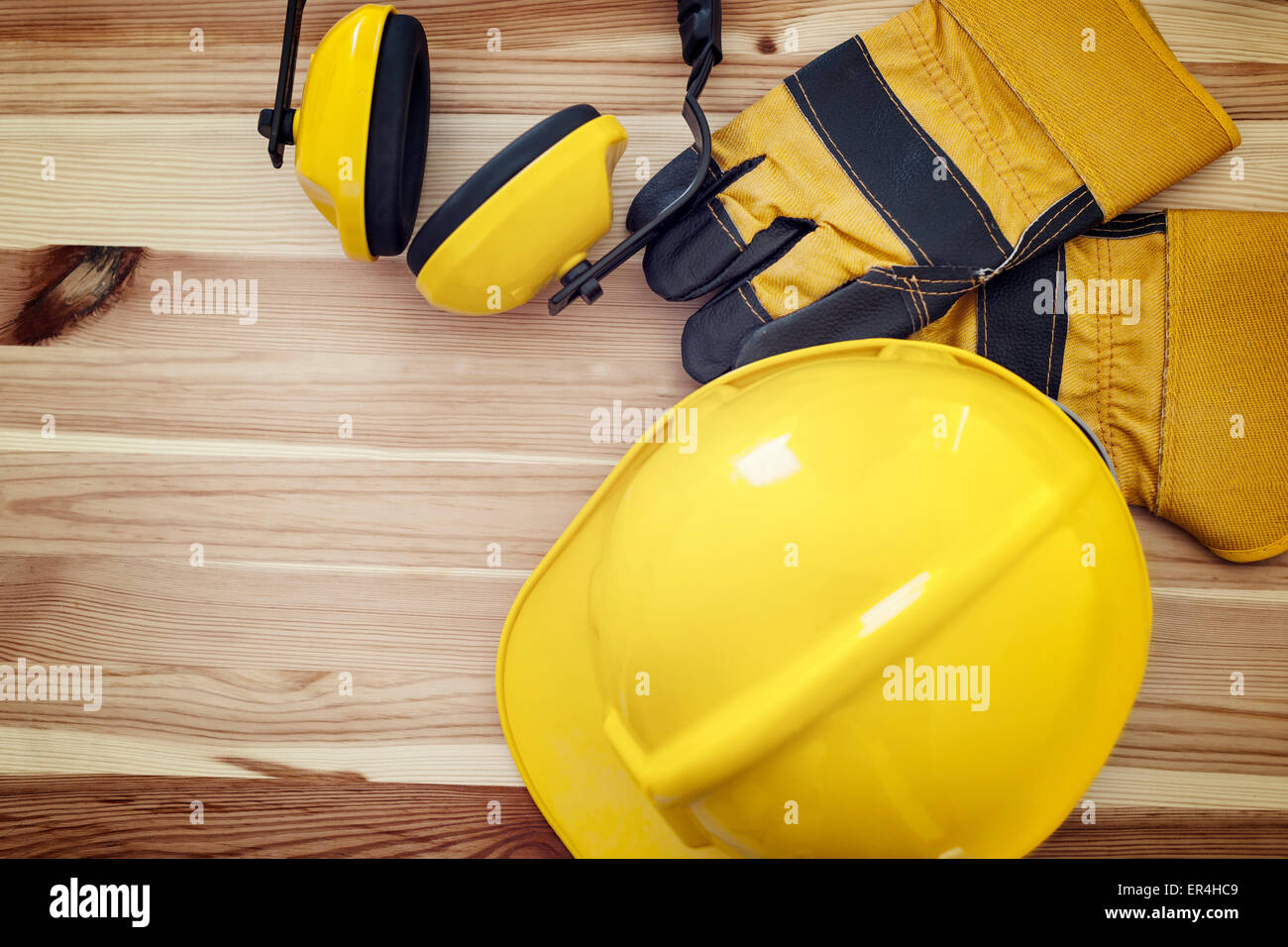 Yellow builders helmet hi-res stock photography and images - Alamy