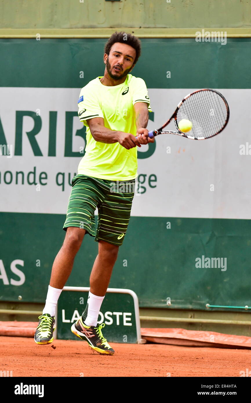 Maxime HAMOU - 26.05.2015 - Jour 3 - Roland Garros 2015.Photo : Dave ...