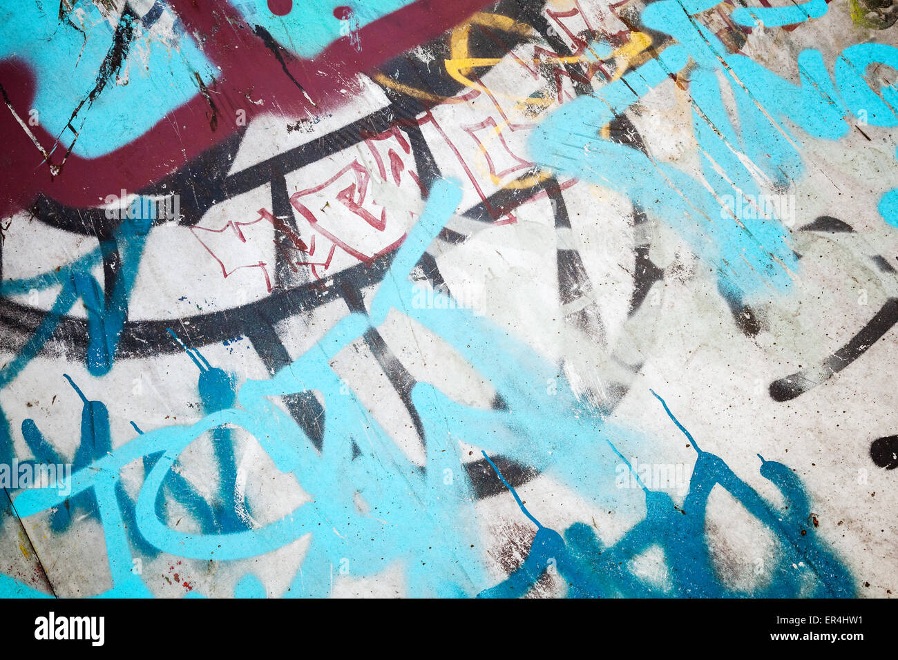 Retro graffiti hi-res stock photography and images - Alamy
