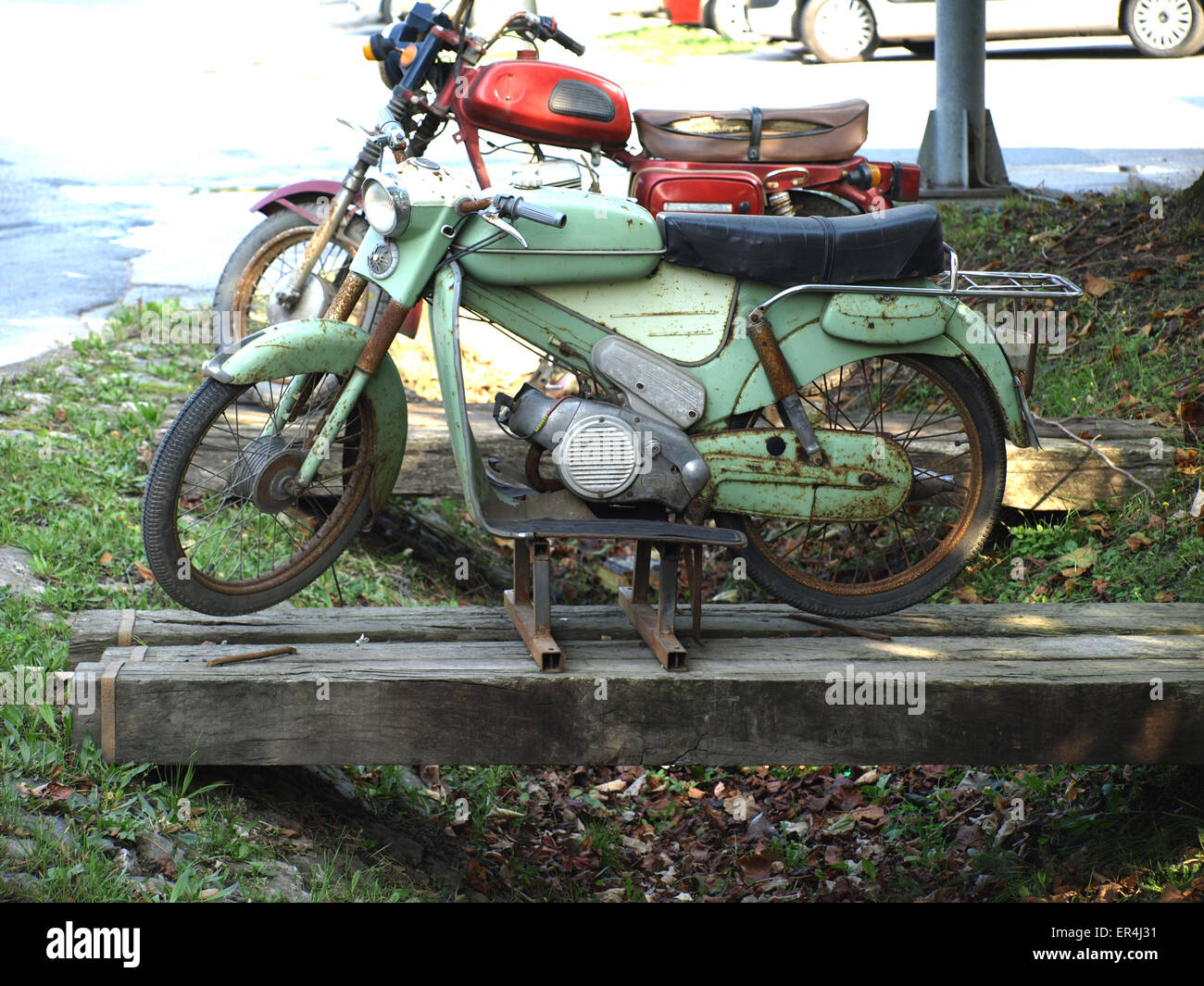 Old classic motorcycles hi-res stock photography and images - Alamy