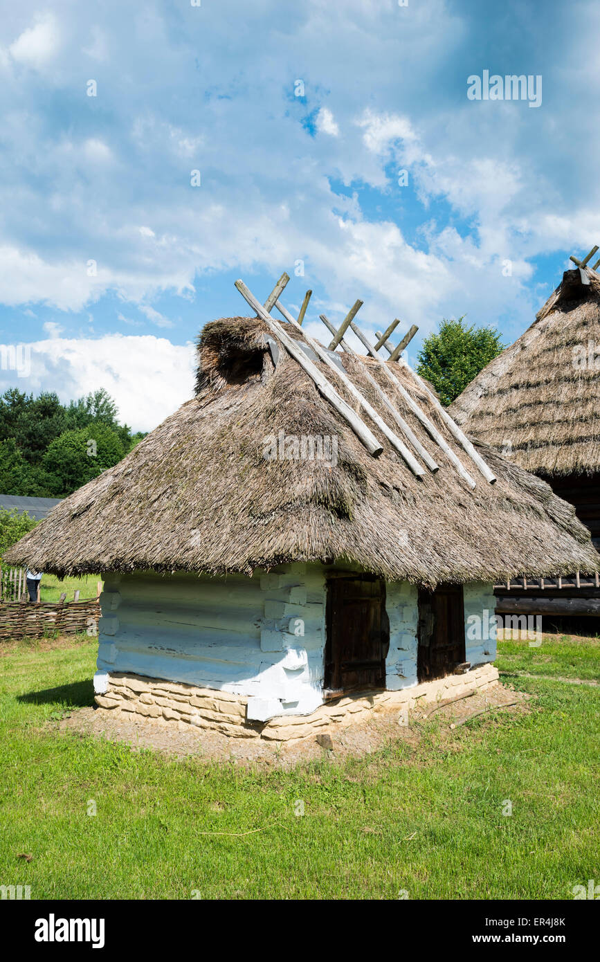 Rural Architecture Museum of Sanok, Poland Stock Photo - Alamy