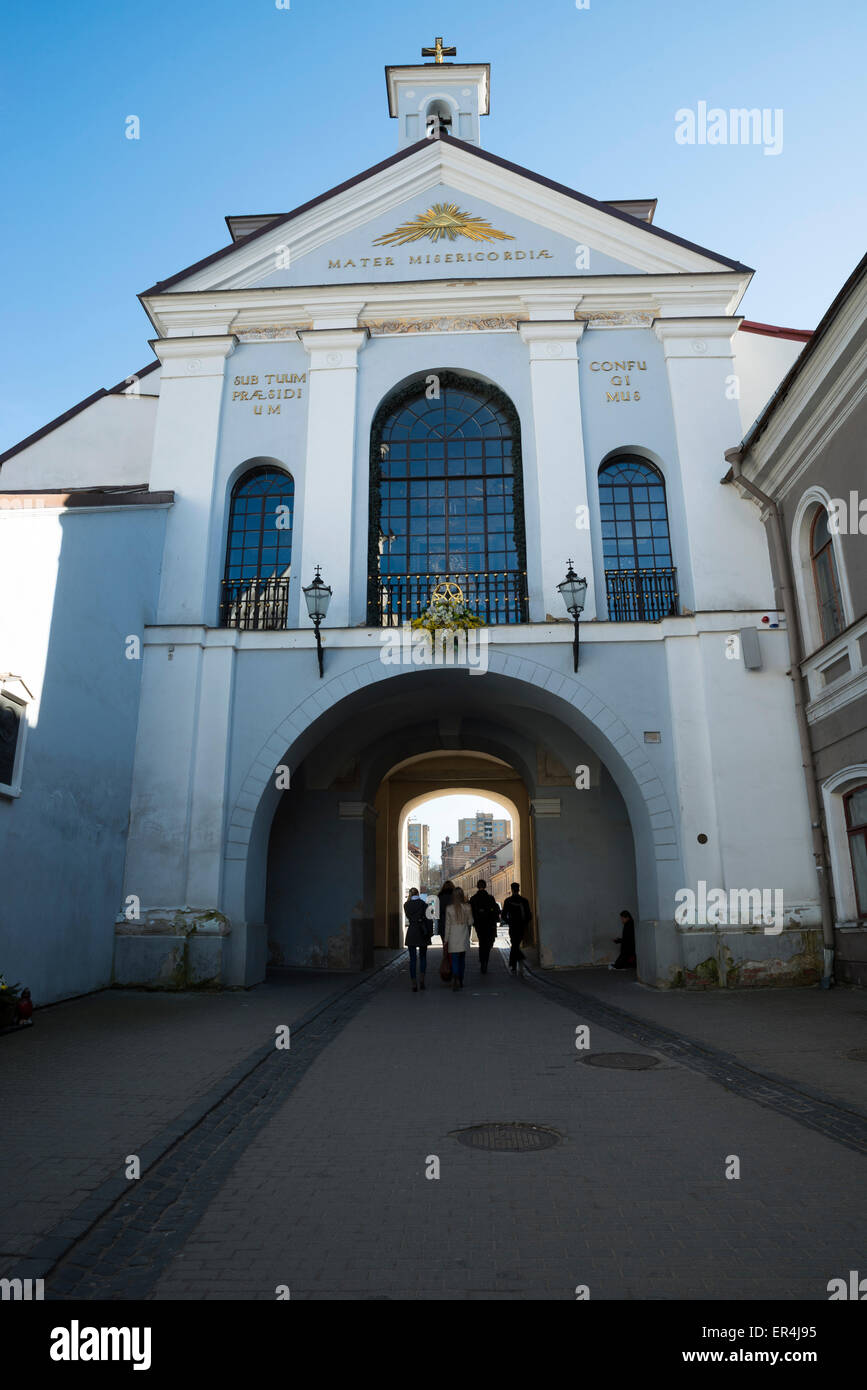 Gate of Dawn, Vilnius, Lithuania, Europe Stock Photo - Alamy