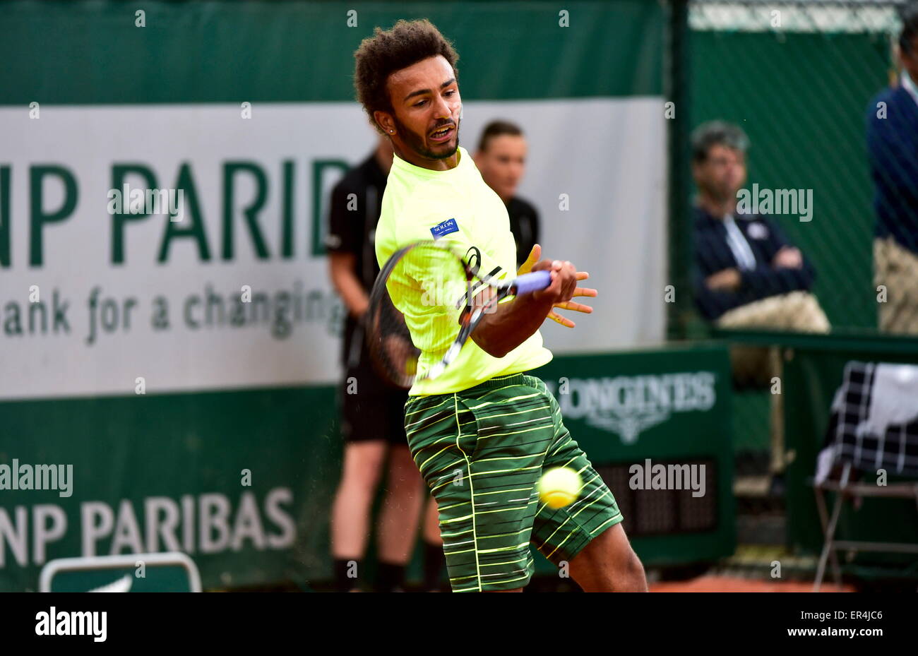 Maxime HAMOU - 26.05.2015 - Jour 3 - Roland Garros 2015.Photo : Dave ...
