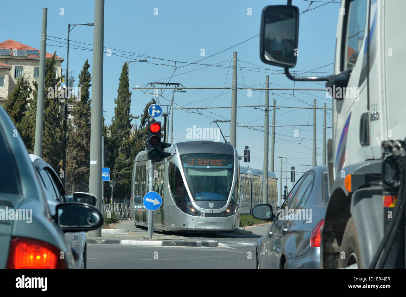 Jerusalem Light Rail High Resolution Stock Photography and Images - Alamy