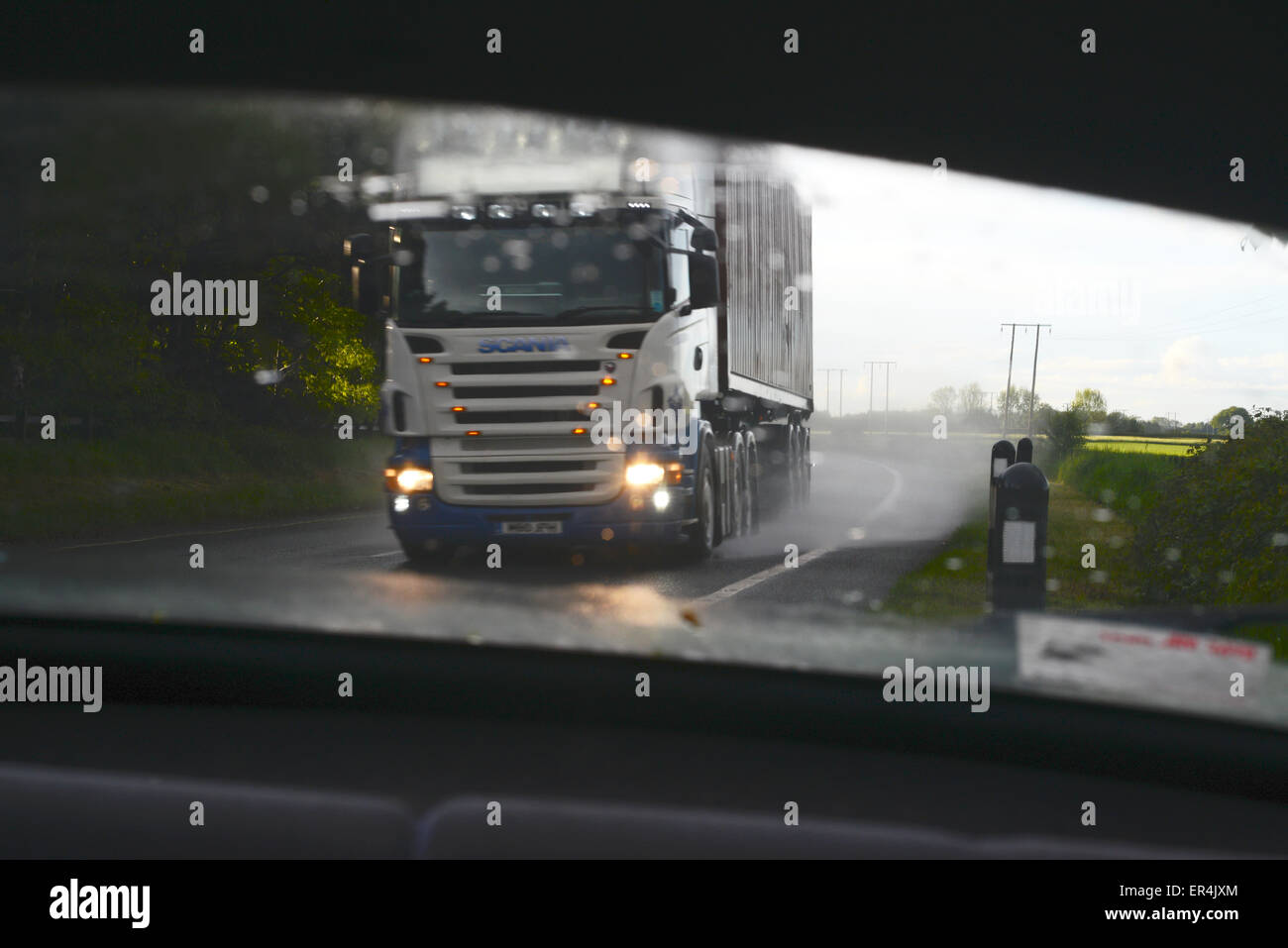 Lorry windscreen hi-res stock photography and images - Alamy