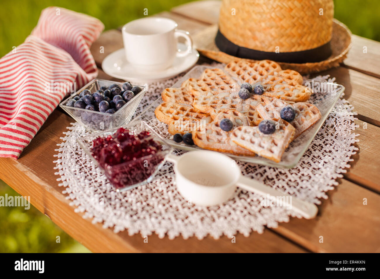 Fruit snacks on table hi-res stock photography and images - Alamy