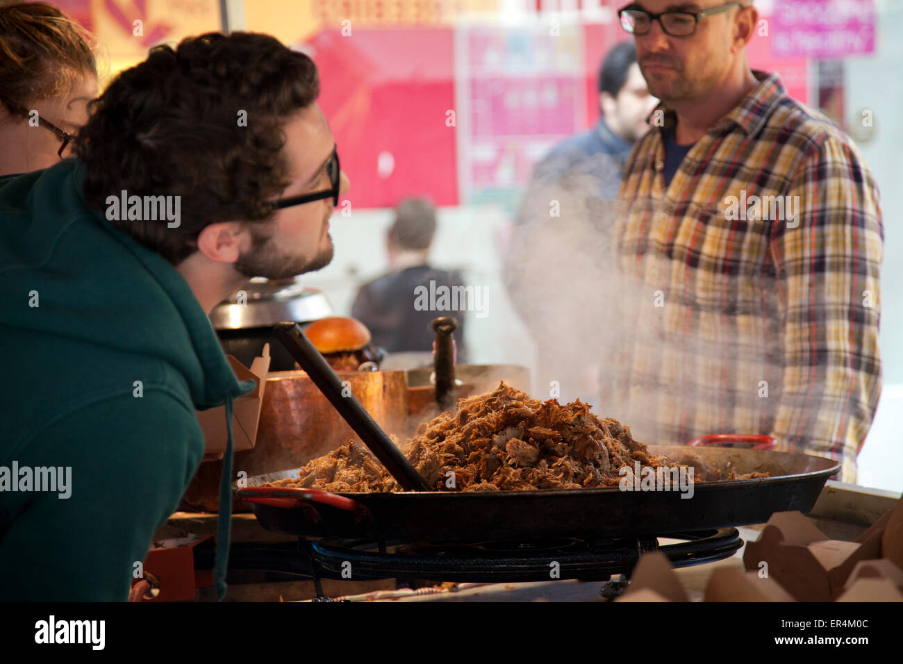 Rupert St Food Market in Soho, London UK Stock Photo - Alamy